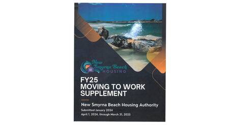 FY25 Moving to Work Supplement (10/17/2023) - News - New Smyrna Beach ...